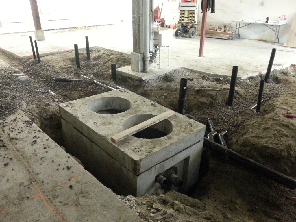 Concrete Barrel installation with Underground Drainage - A&D Coastal ...