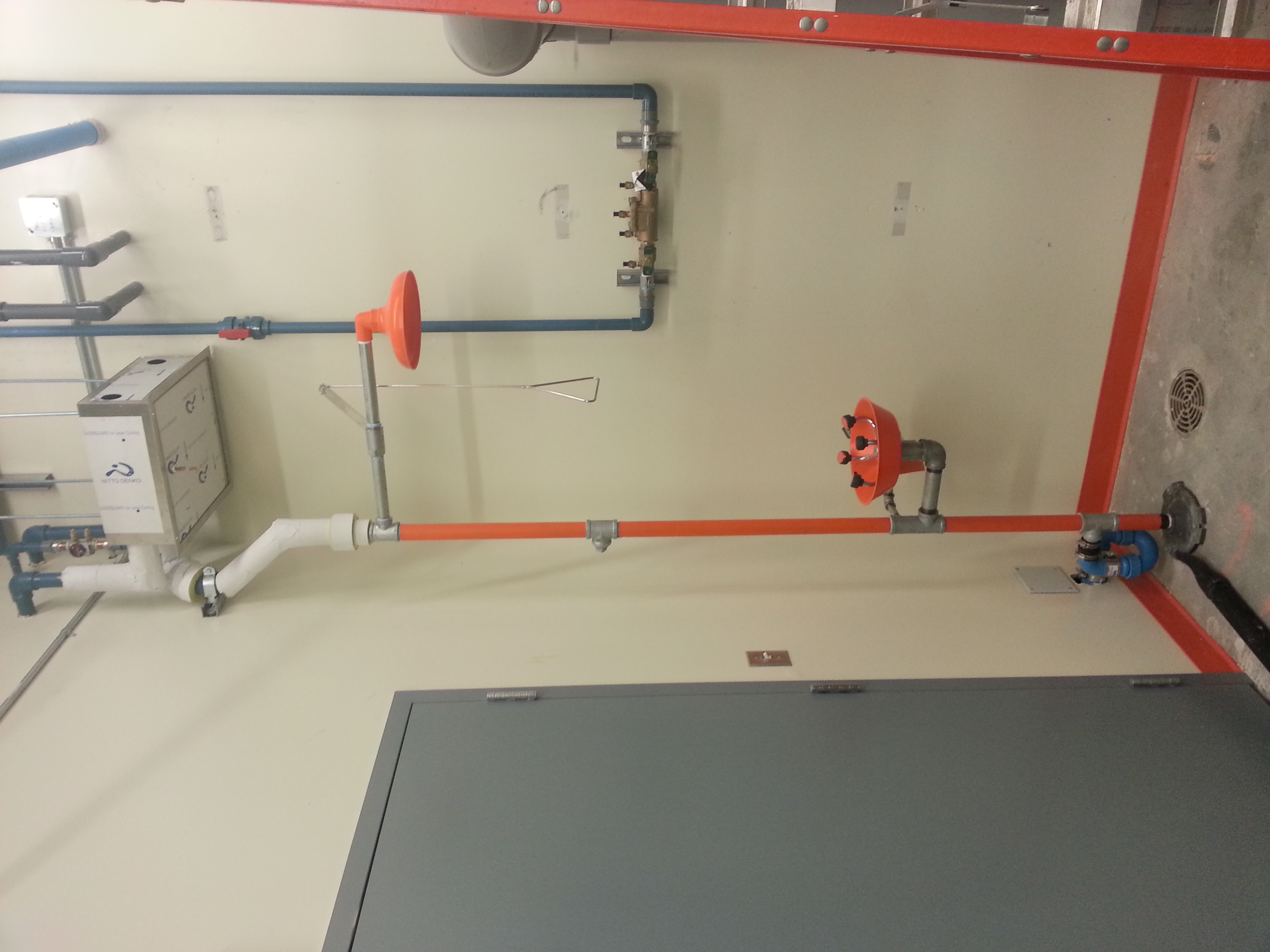 Emergency Shower and eye wash station - A&D Coastal Plumbing and ...